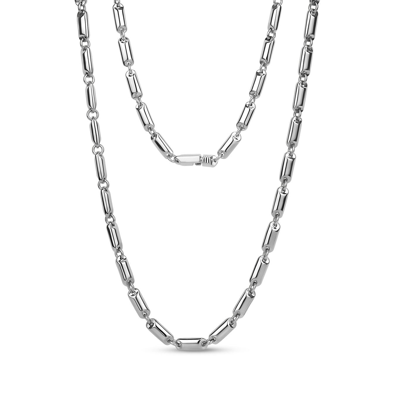 Solid Heavy Stainless Steel Full Links Chain Necklace – The Steel Shop