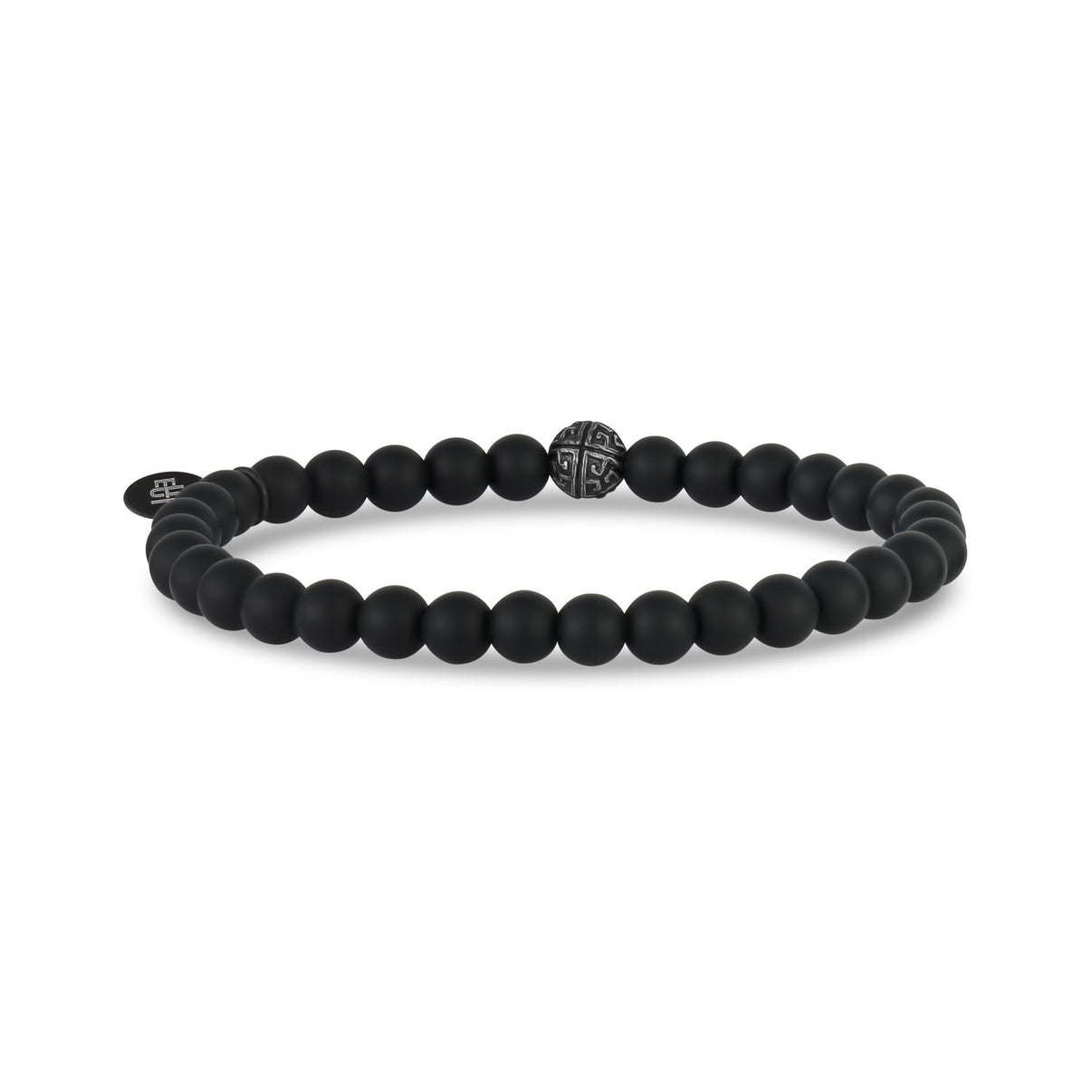 Matte Black Bead Bracelet | 6MM – The Steel Shop